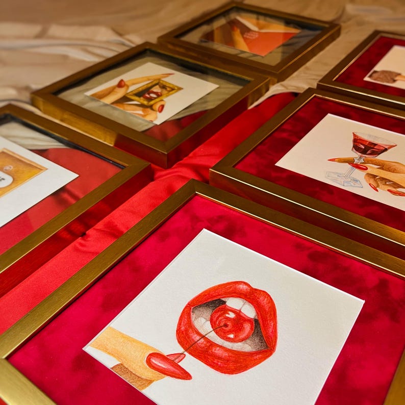 Symbolism | Original Art for Gallery Wall | One Piece Out Collection of ...