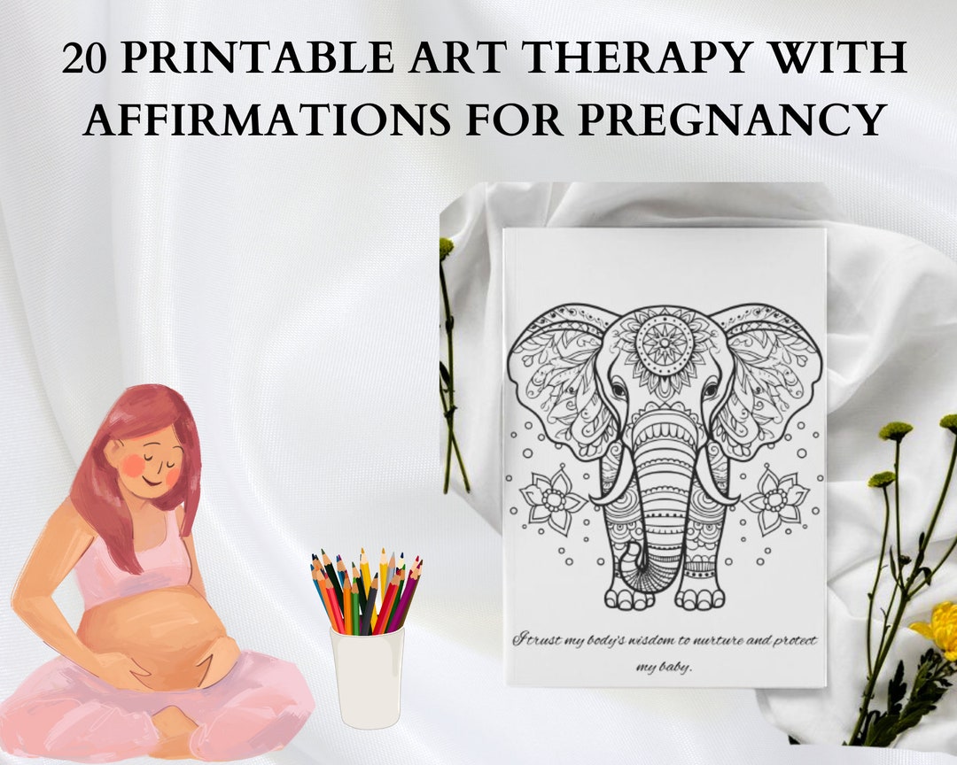 Affirmation Coloring Sheets Pregnancy Coloring Pages Coloring Books ...