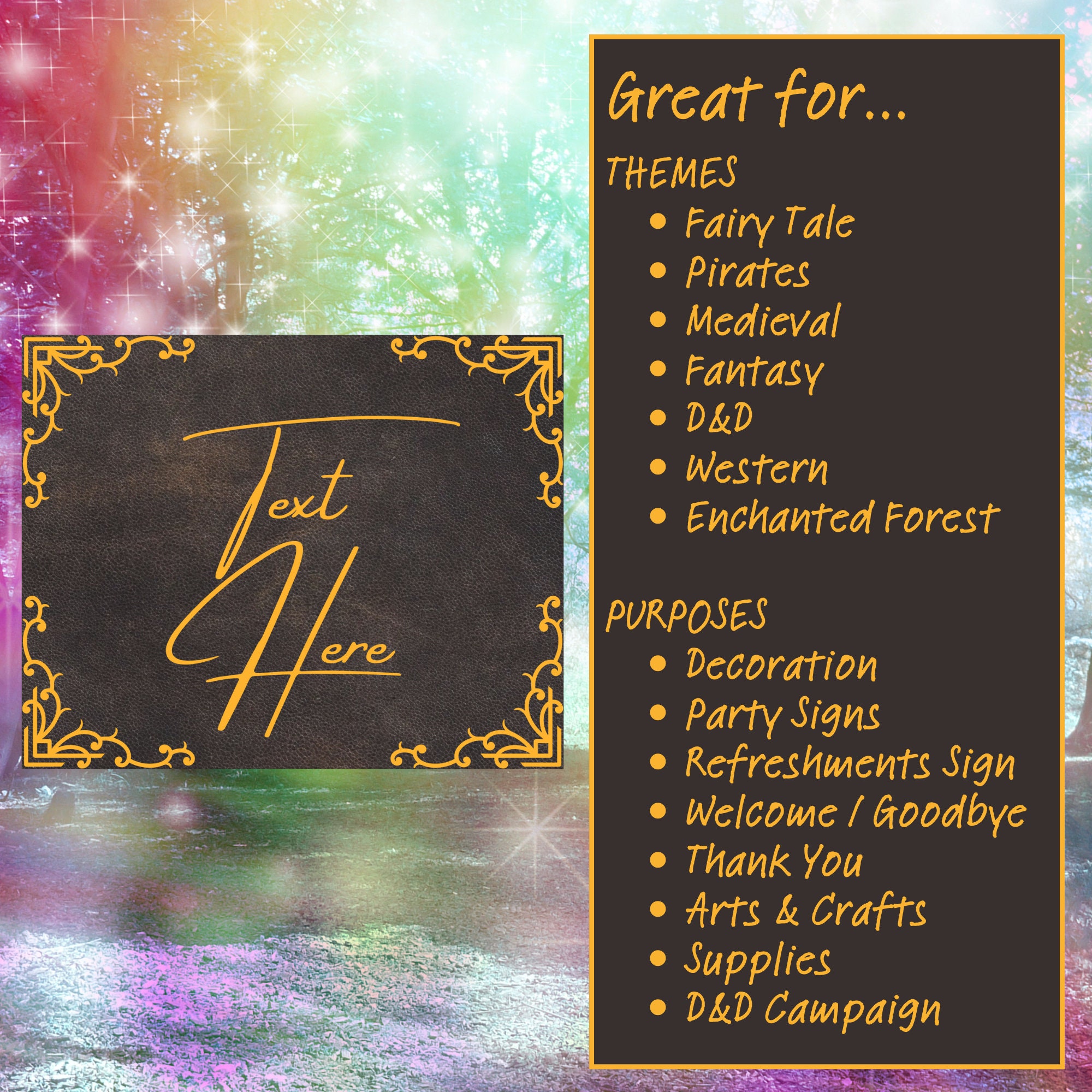 Personalized Dnd Sign, Editable Template, Printable Party Display for ...