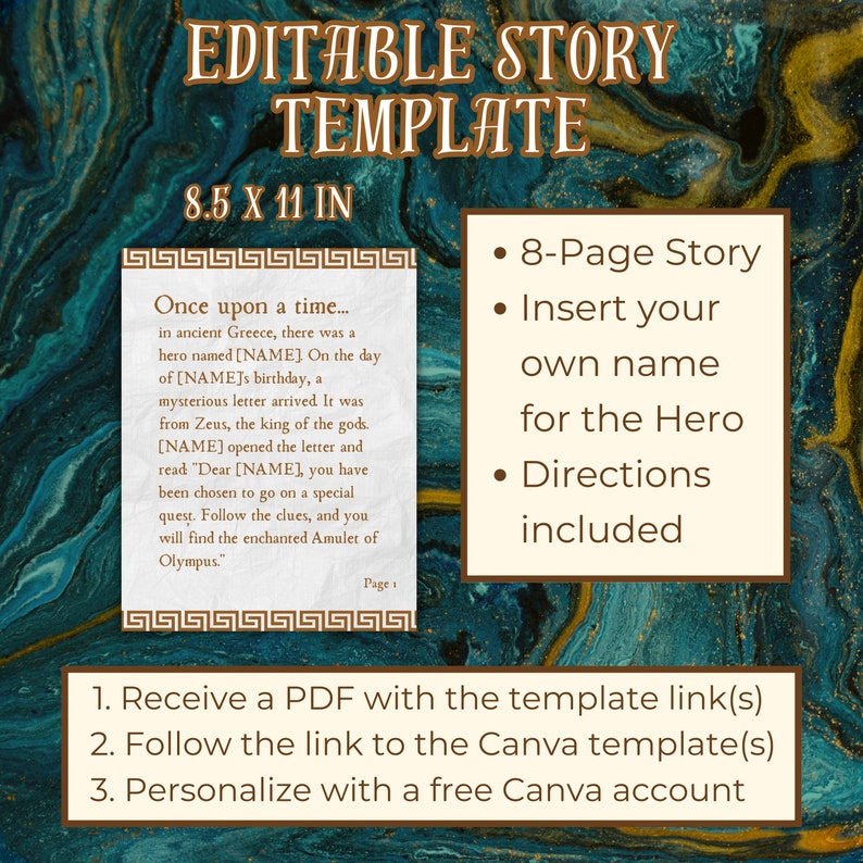 Left Right Birthday Game for Kids, Greek Mythology Party Theme ...