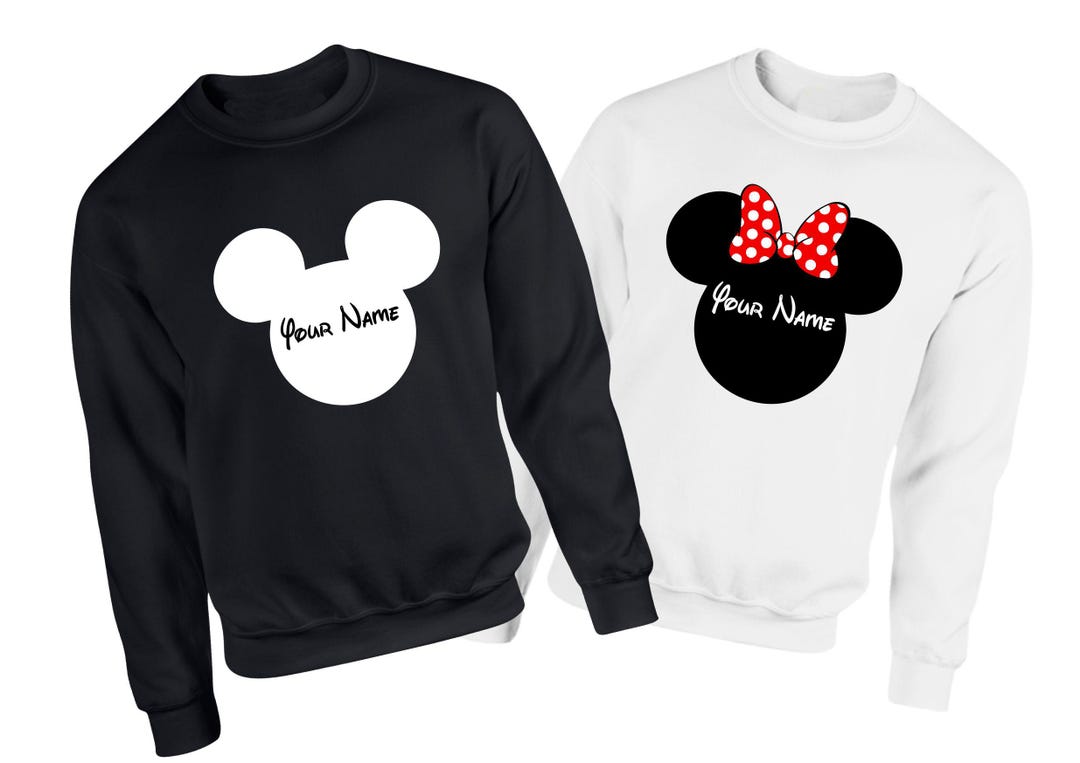 2025 Custom Name Disney Family Vacation Sweatshirt, Disney Family ...