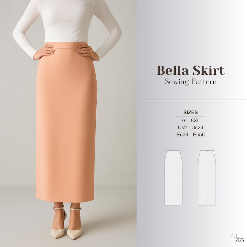Long Skirt - Etsy