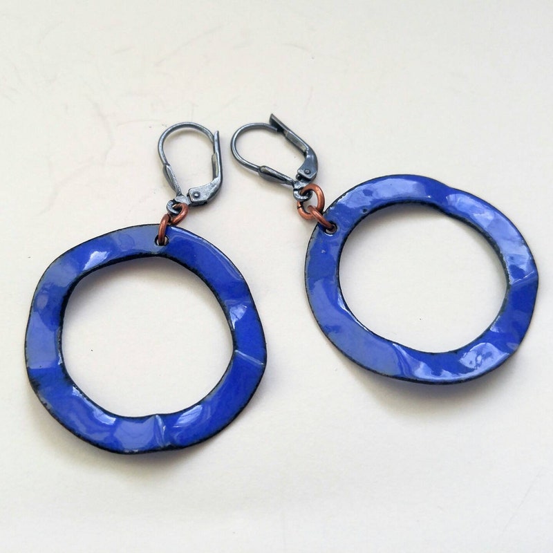 Copper Earrings - Etsy