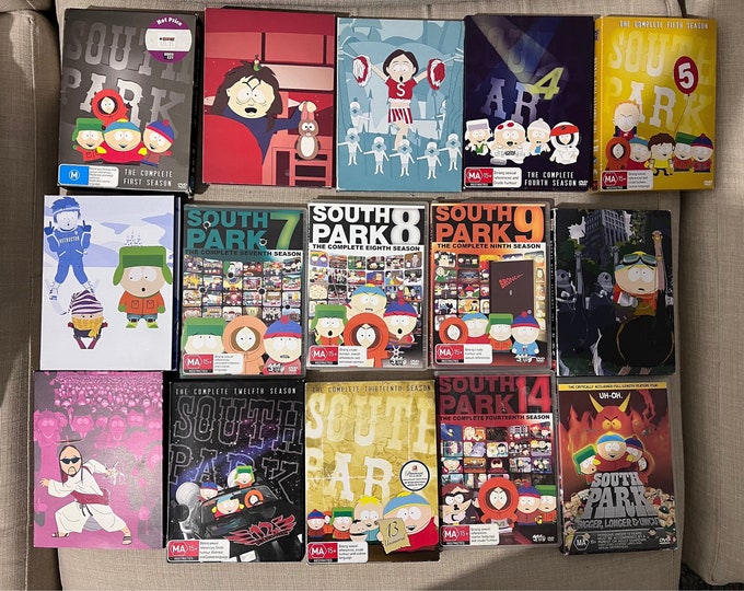 South Park TV Series Show Season 2 DVD Upcycled Spiral Bound Notebook ...
