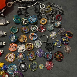 Takara Tomy - Beyblades Lot! With Stadium, Launchers, and All Parts! Rare! - Etsy