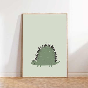 Dippy Dinos Digital Wall Art Set | Personalized First Name & Monogram ...