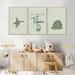 Dippy Dinos Digital Wall Art Set | Personalized First Name & Monogram ...