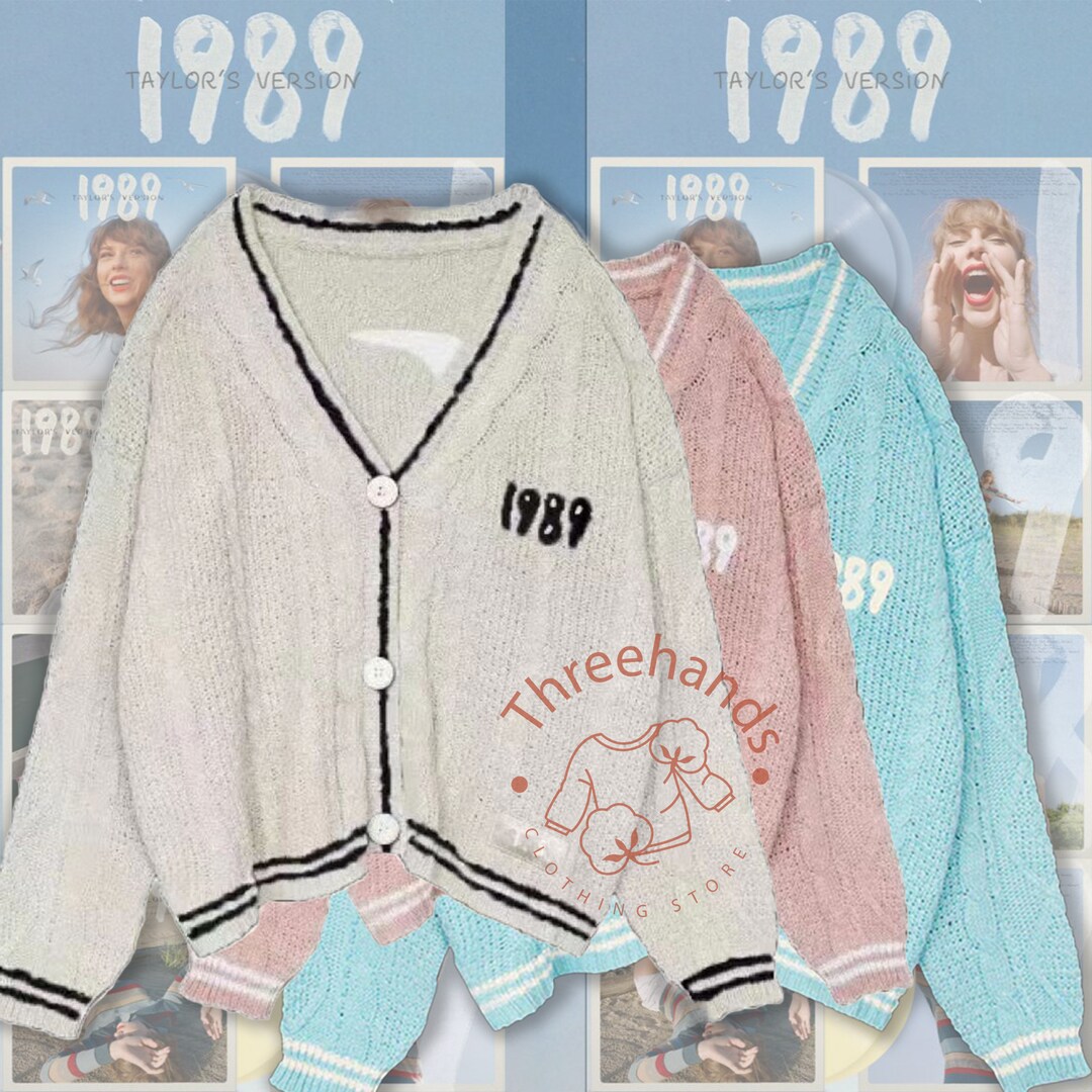 1989 Cardigan Sweater Christmas Gifts for Swifties 1989 - Etsy
