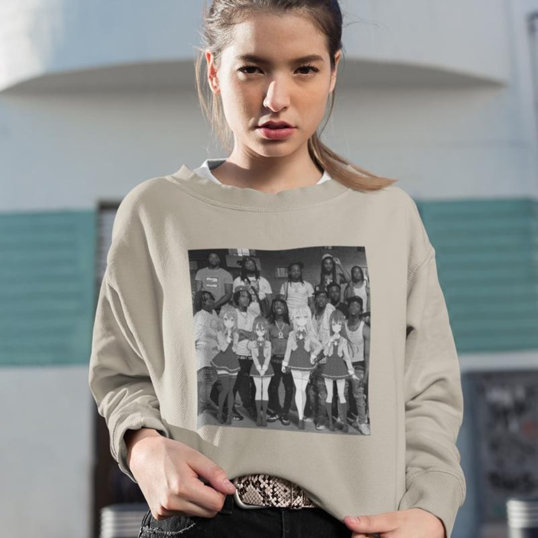 Alya Runs a Gang in Oblock T-shirt, Funny Anime Streetwear Sweatshirt ...