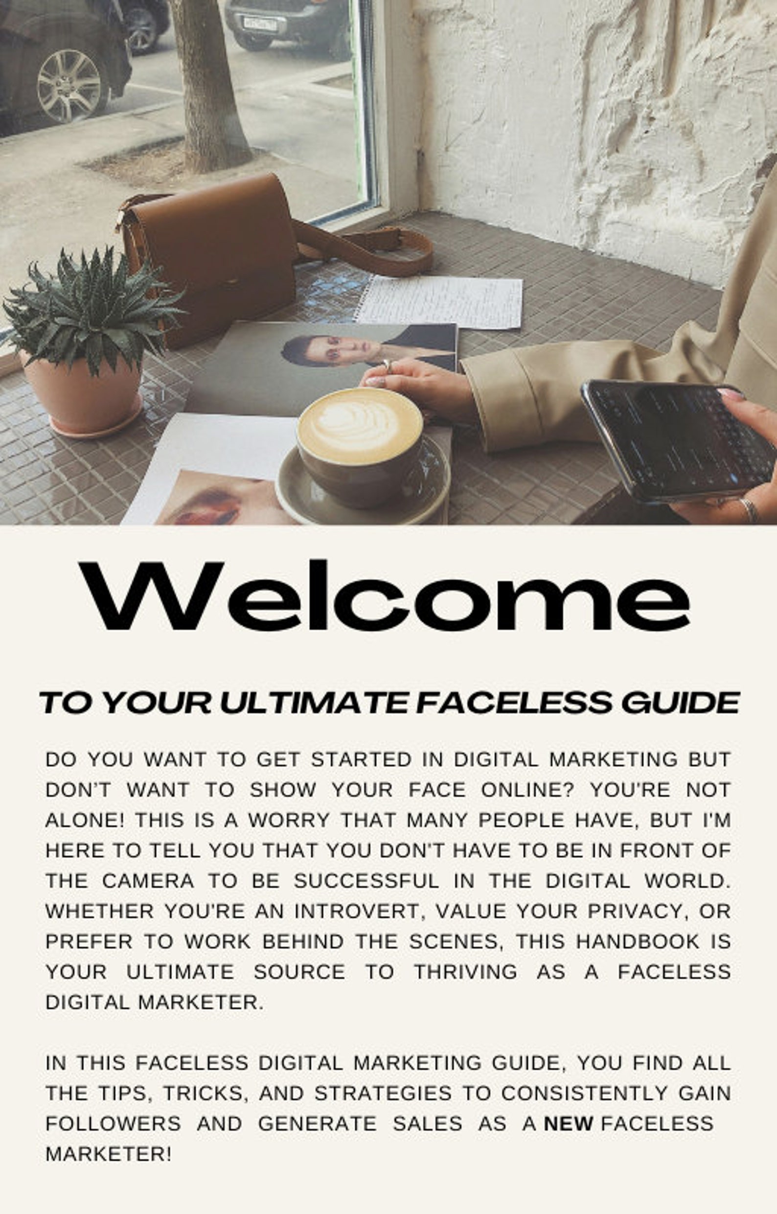 Your Ultimate Faceless Guide | Faceless Digital Marketing | Make Money ...