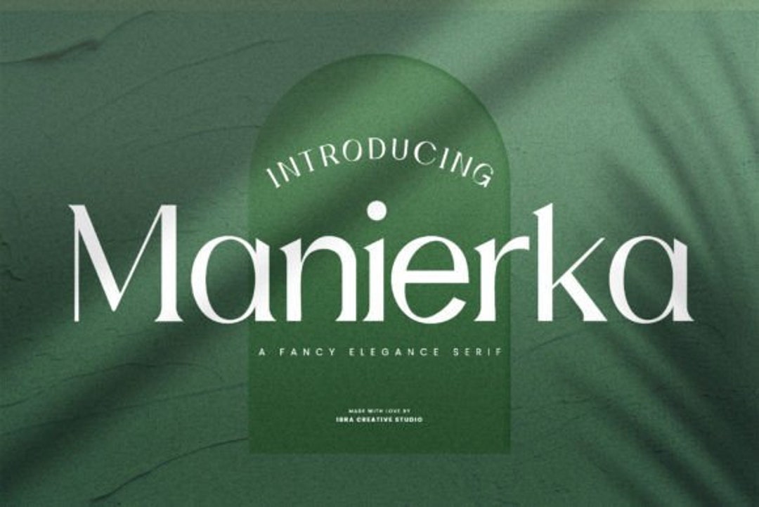Manierka Font, Elegant Font, Stylish Font, Modern Calligraphy Fonts ...