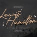 Lewis Hamilton Font, Elegant Font, Stylish Font, Modern Calligraphy ...