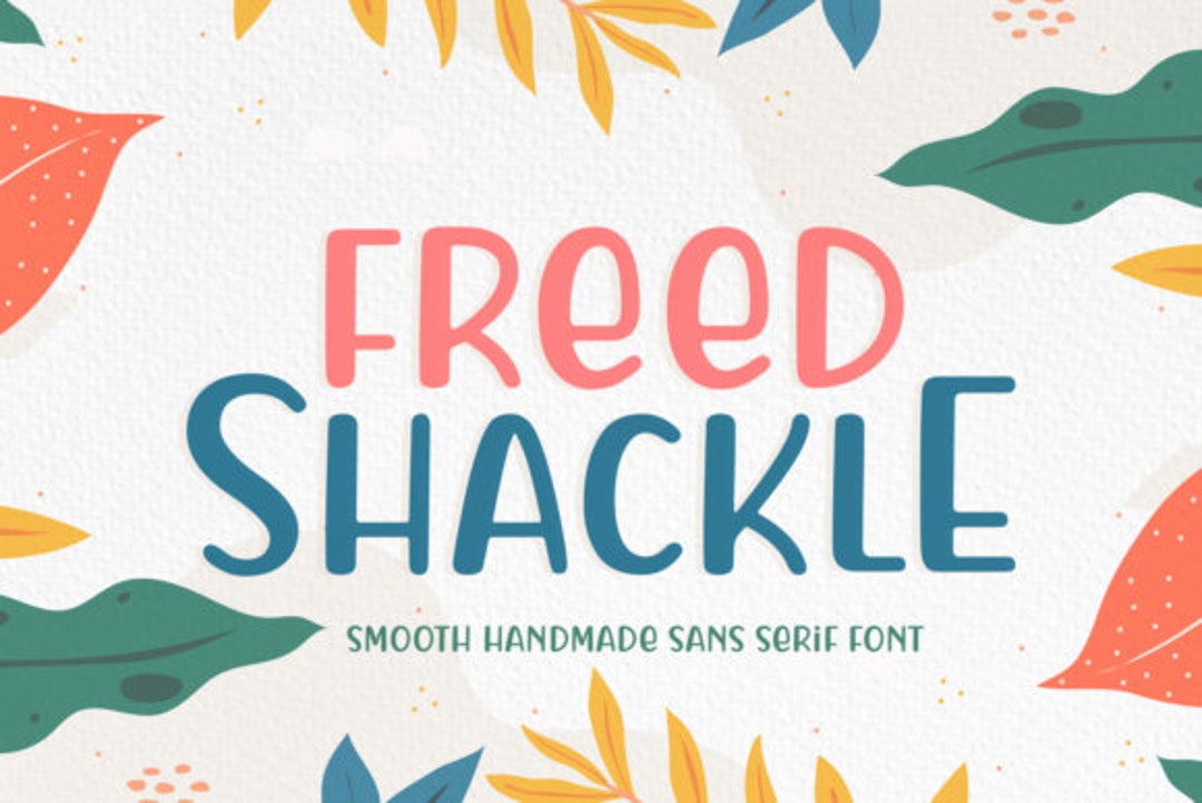 Freed Shackle Font, Bold Fonts for Crafters, Rustic Fonts, Bold Fonts ...