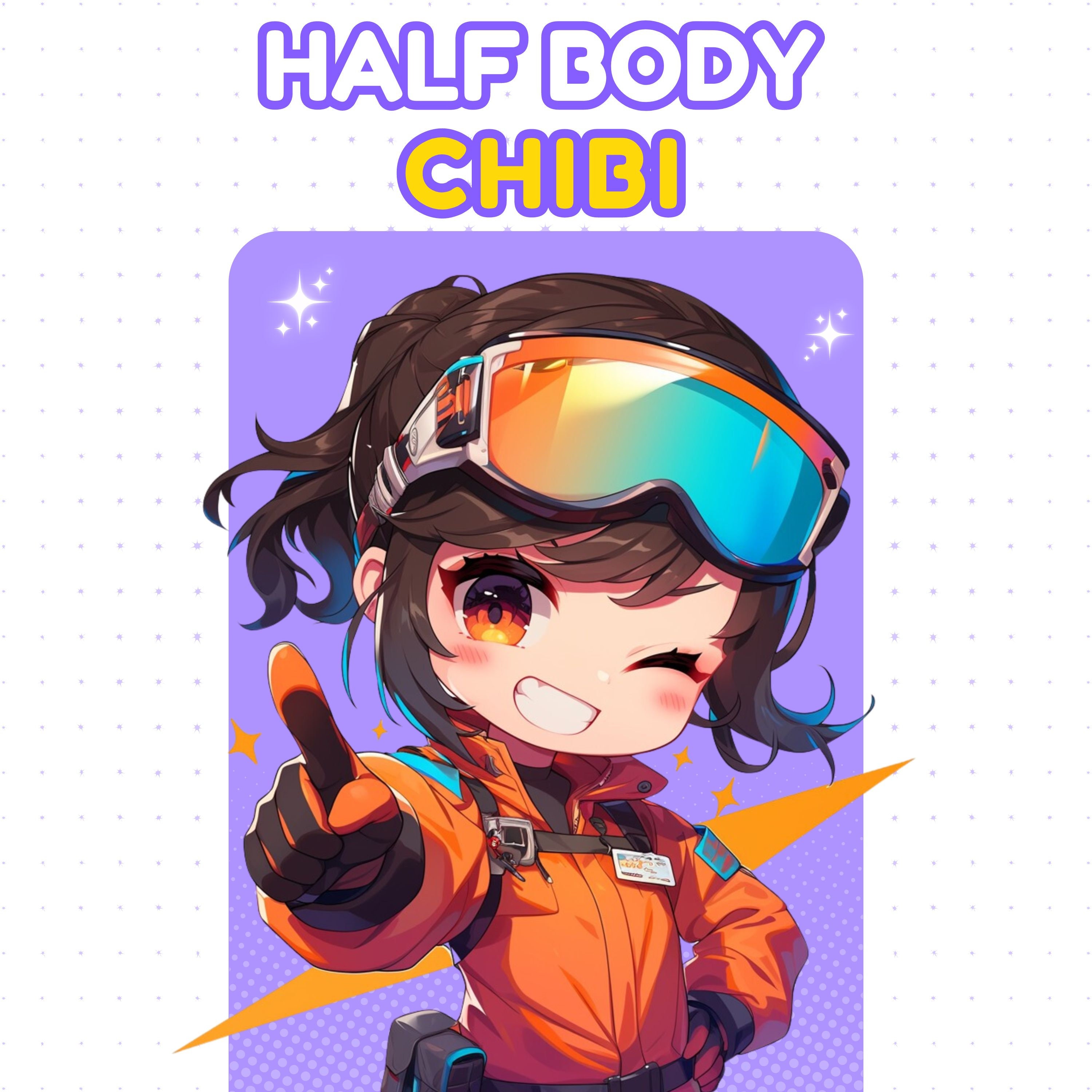 Custom Chibi Anime Chibi Character Chibi Logo Cute Chibi Chibi Emotes ...