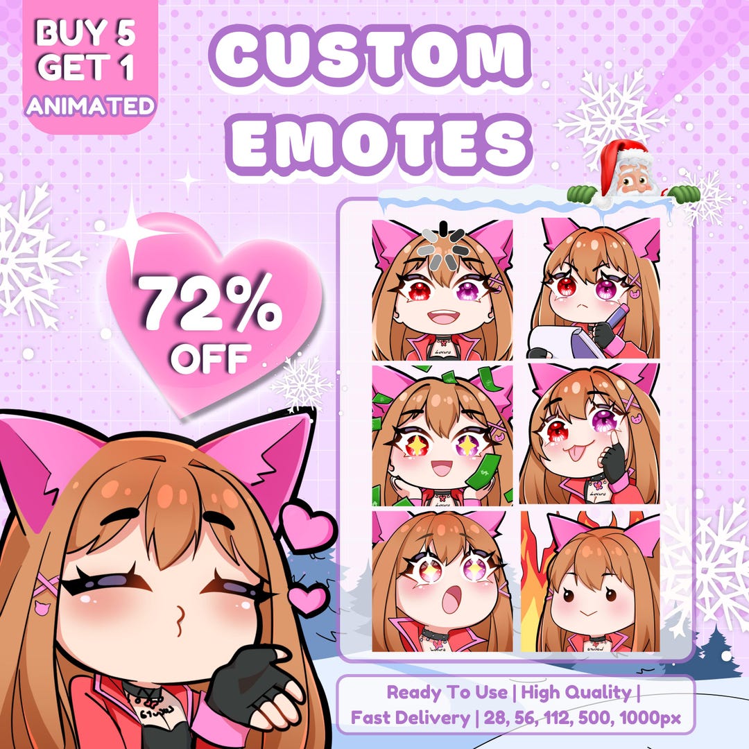 Custom Premium Twitch Emotes | Animated Twitch | Kick Emote | Custom ...