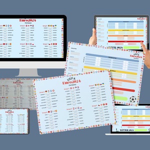 UEFA Euro 2024 Chart, Euro 2024 Fixtures and Schedule, Euro Football ...