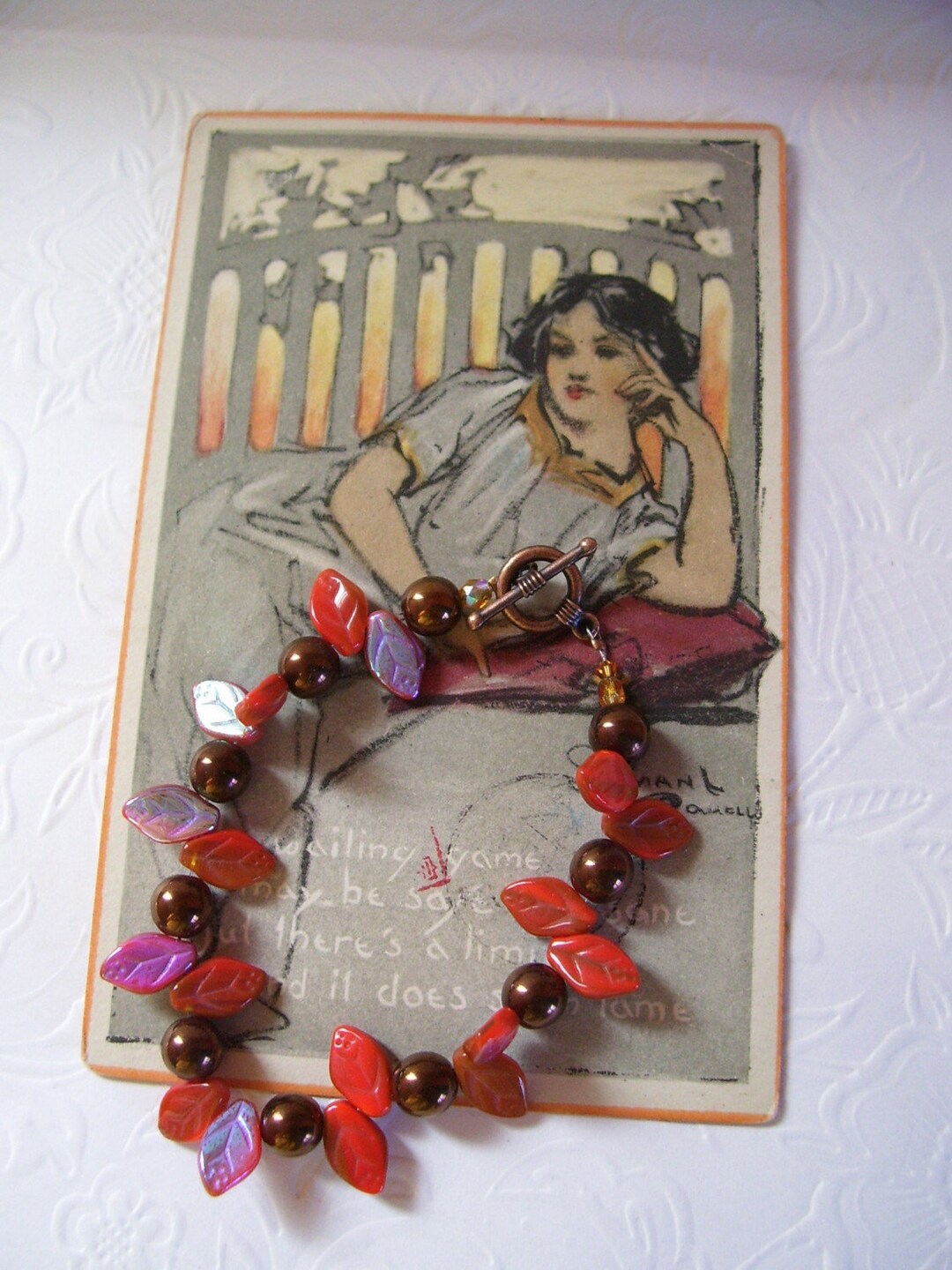 Bracelet - Harvest Garland Bracelet - Etsy