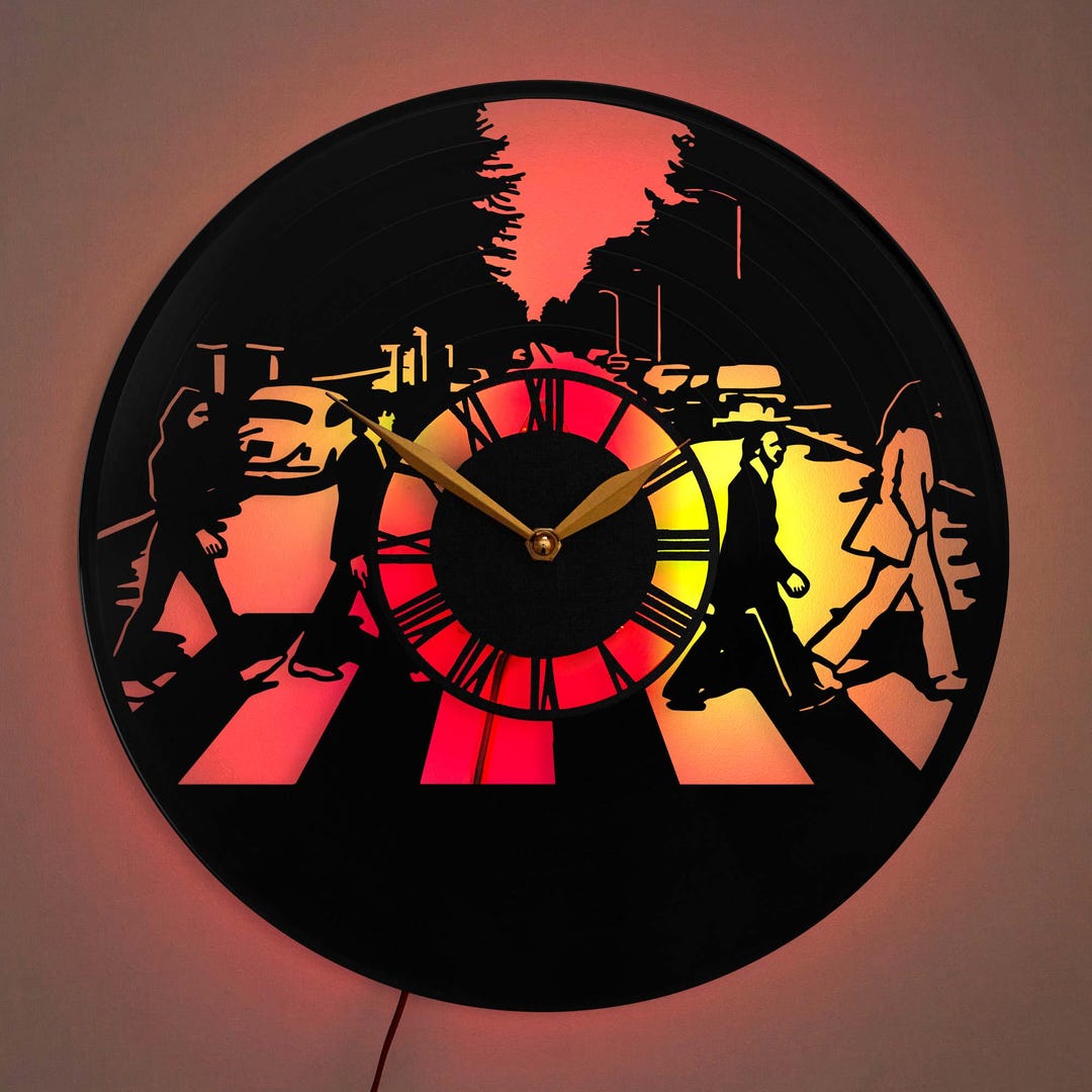 Beatles Wall Clock, Beatles Gift, Beatles Wall Decor - Etsy