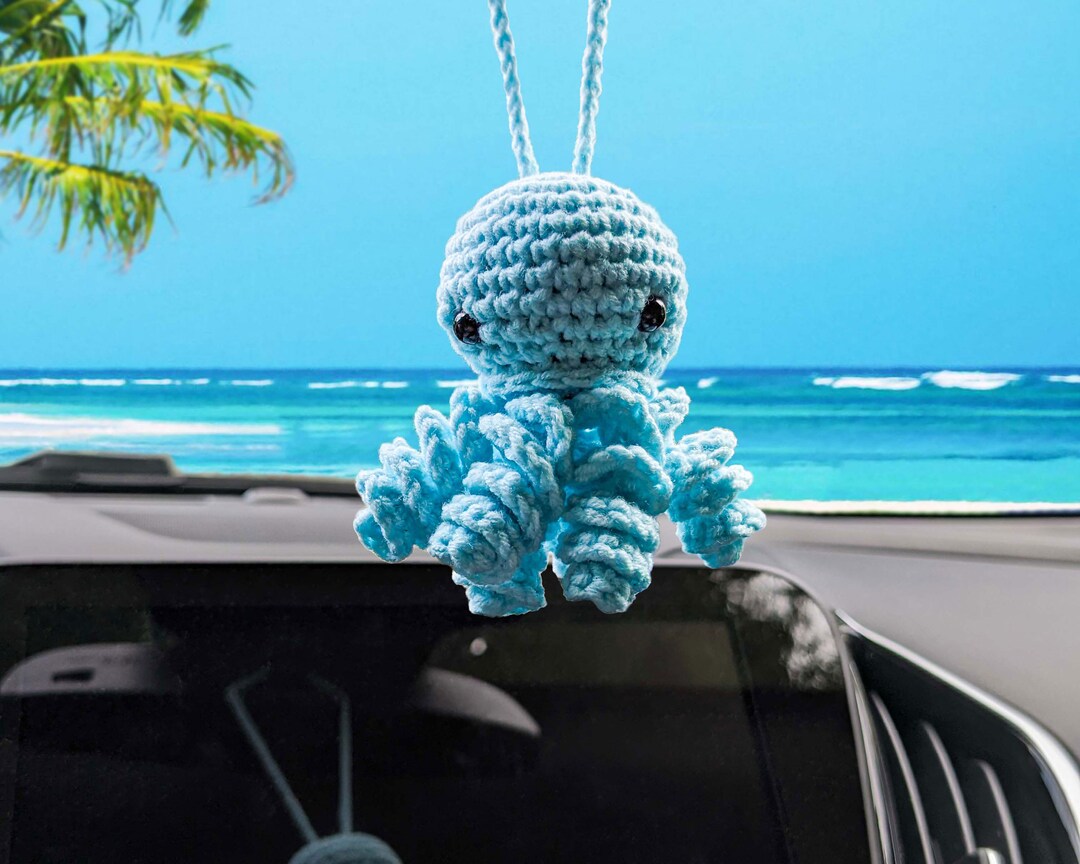 Octopus Rear-view Mirror Accessory, Car Charms - Etsy