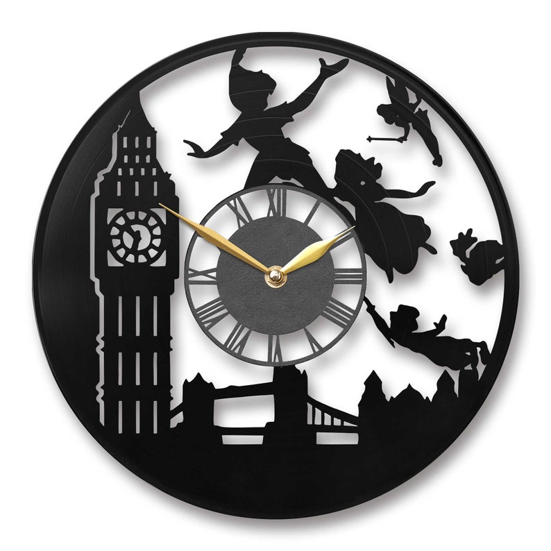 Peter Pan Clock, Peter Pan Gift, Peter Pan Lamp - Etsy