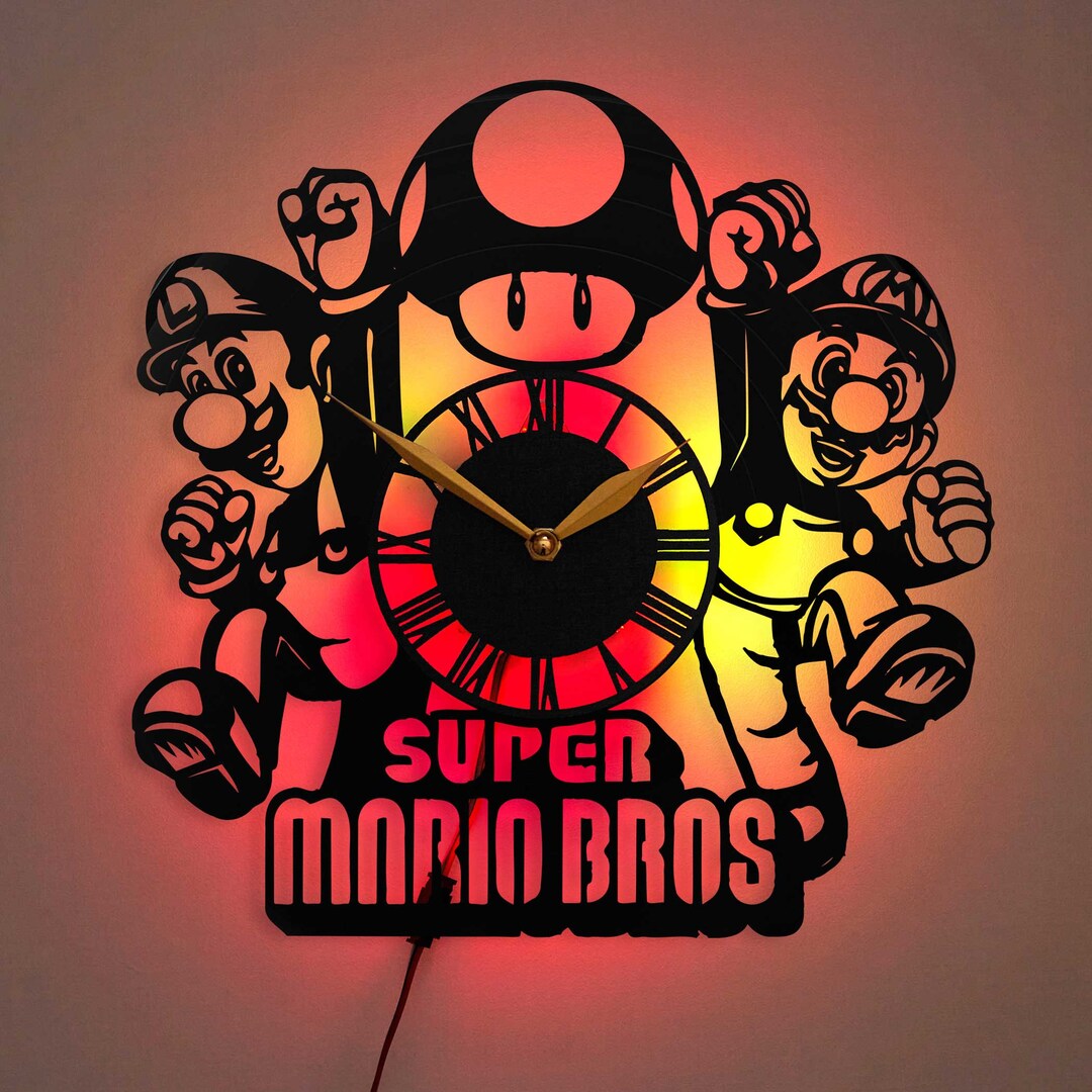 Italian Plumber Clock Italian Plumber Gift - Etsy