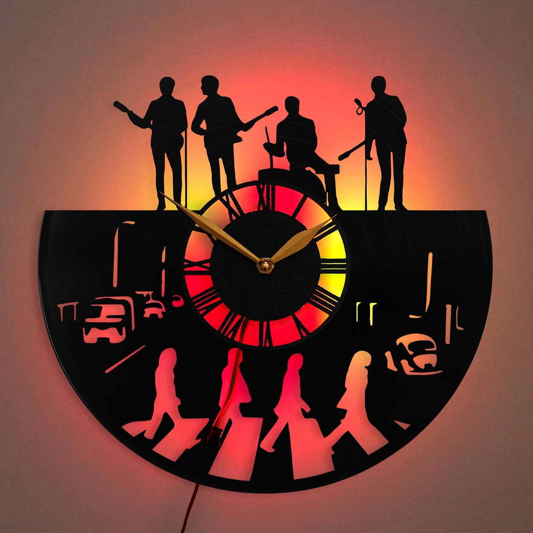 Beatles Wall Clock, Beatles Gift - Etsy