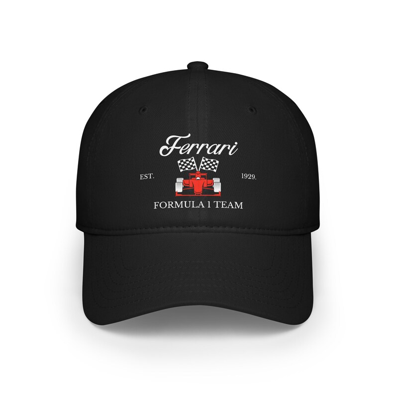 Ferrari F1 Merch Low Profile Baseball Cap Hat - Etsy