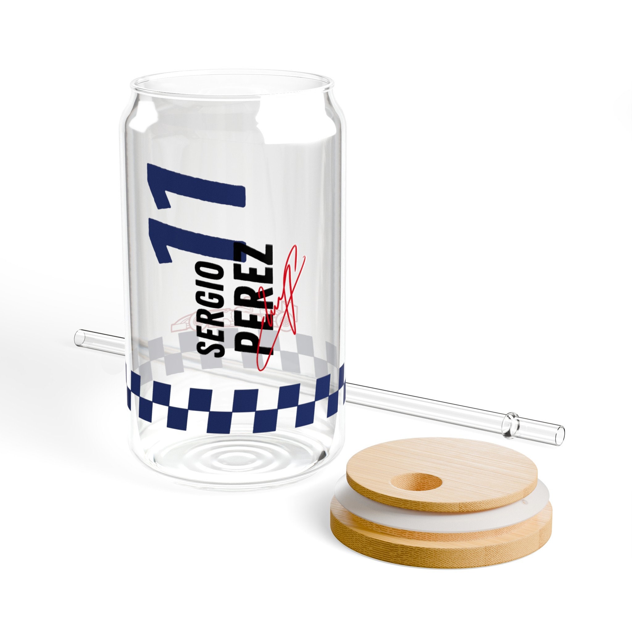 Sergio Perez F1 Merch Sipper Glass, 16oz - Etsy