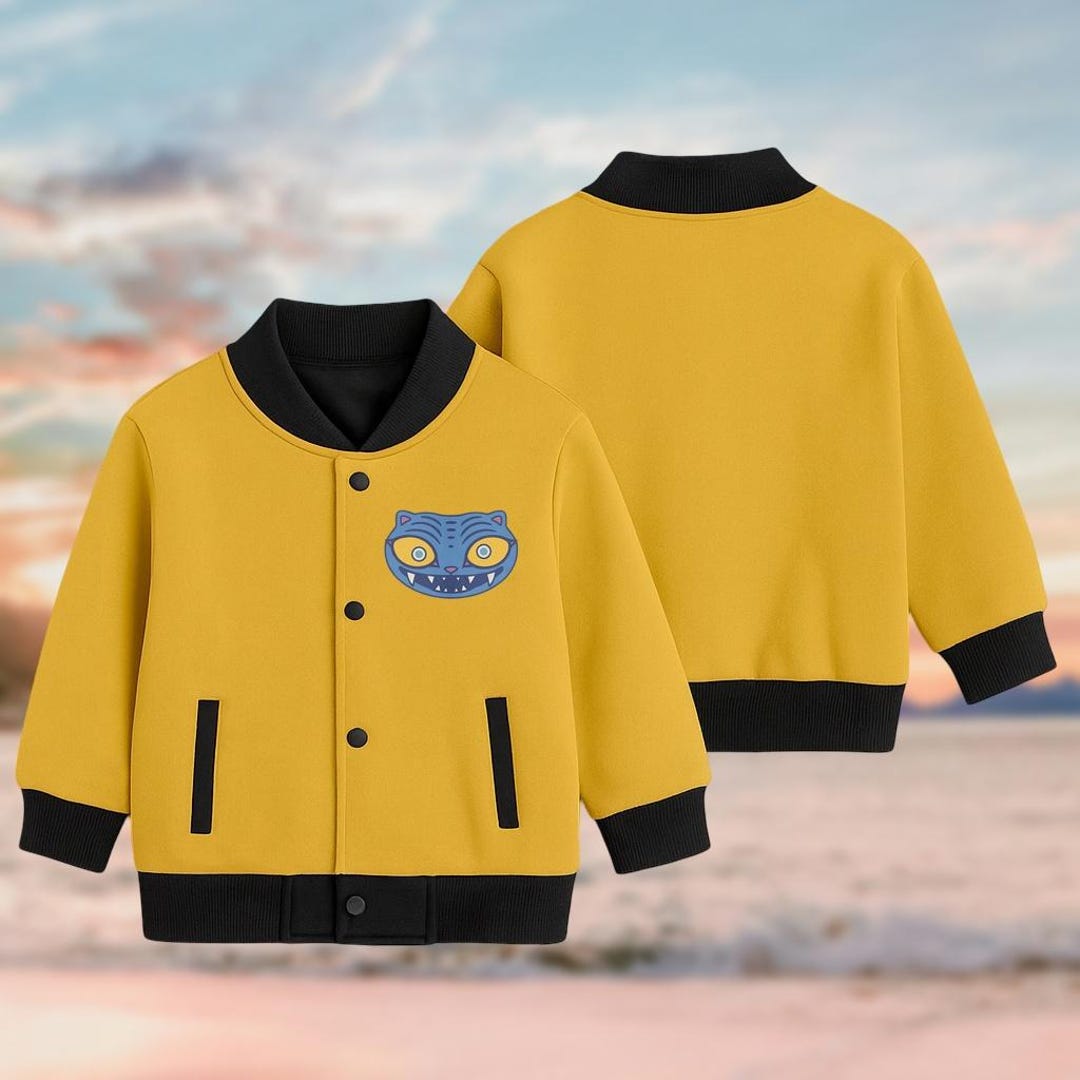 Zoey Kids Jacket, Yellow Zoey Derpy Tiger Adult Jacket, Cute Zoey Movie ...