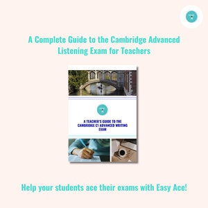 C1 Writing: A Teacher's Guide to the Cambridge C1 Advanced Writing Exam ...