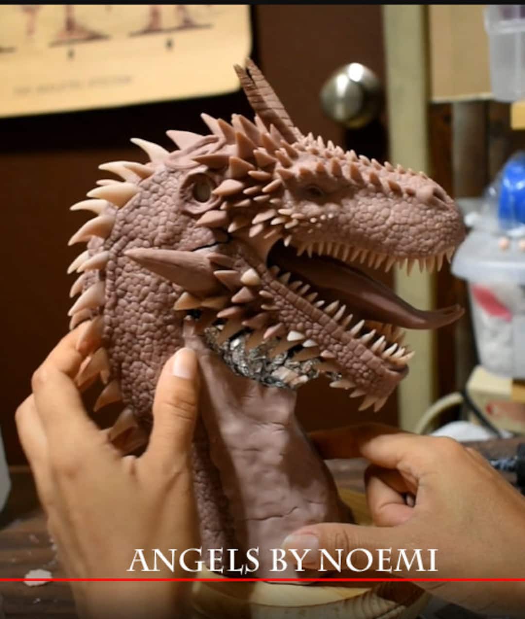 Online Video Class "how to Make a Dragon Bust in Polymer Clay ...