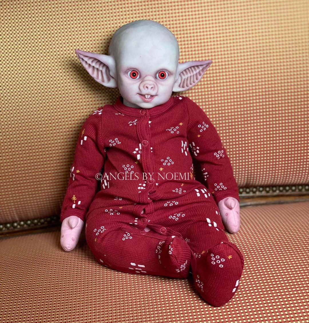 Blair the Vampire - Cuddle Silicone Baby Doll - Newborn Size - Custom ...