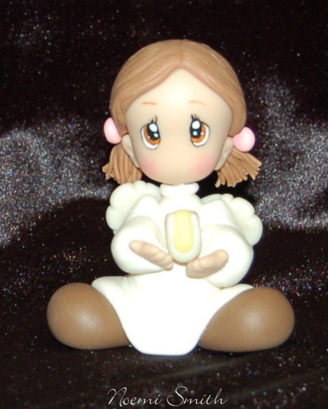 Hand Sculpted - White Angel - Doll Figurine - Etsy