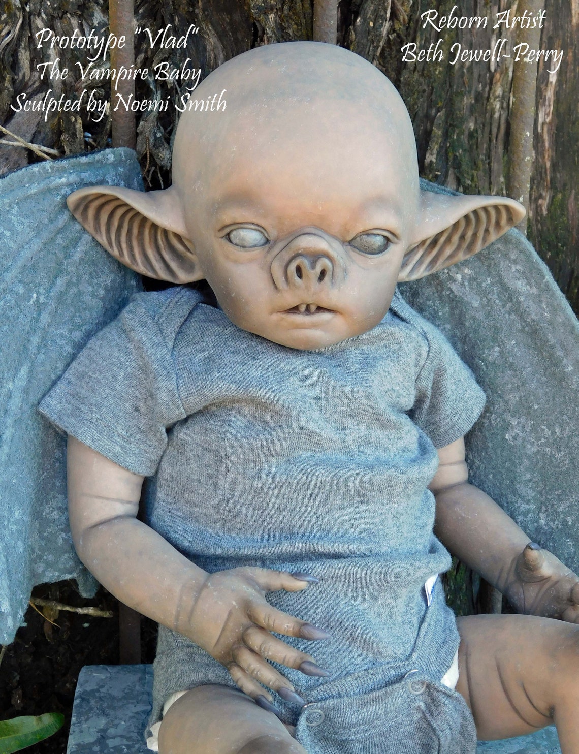 Alternative Reborn Vinyl Kit - Vlad the Vampire Doll - Preemie - Made ...