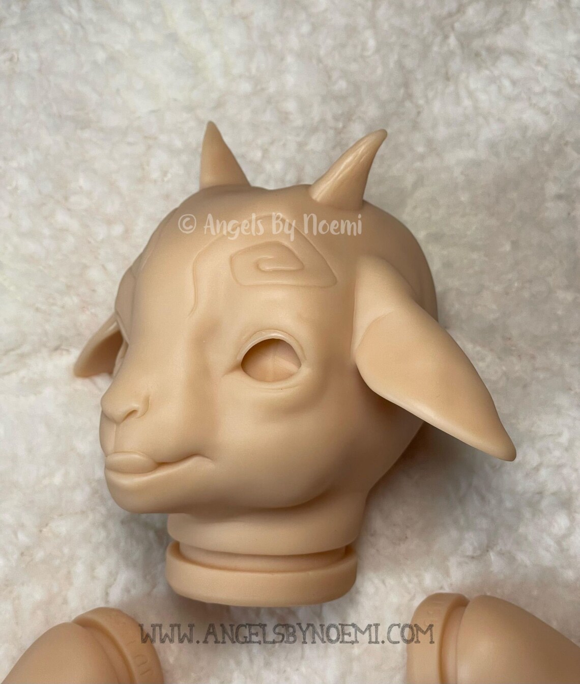 Alternative Reborn Vinyl Kit Farnus the Baby Satyr Goat - Etsy