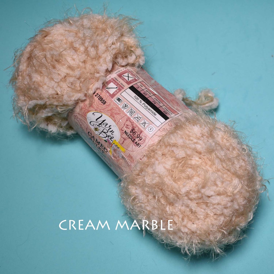 Fuzzy Fancy Yarn - Various Colors - for Making Amigurumi Fuzzy Animals ...