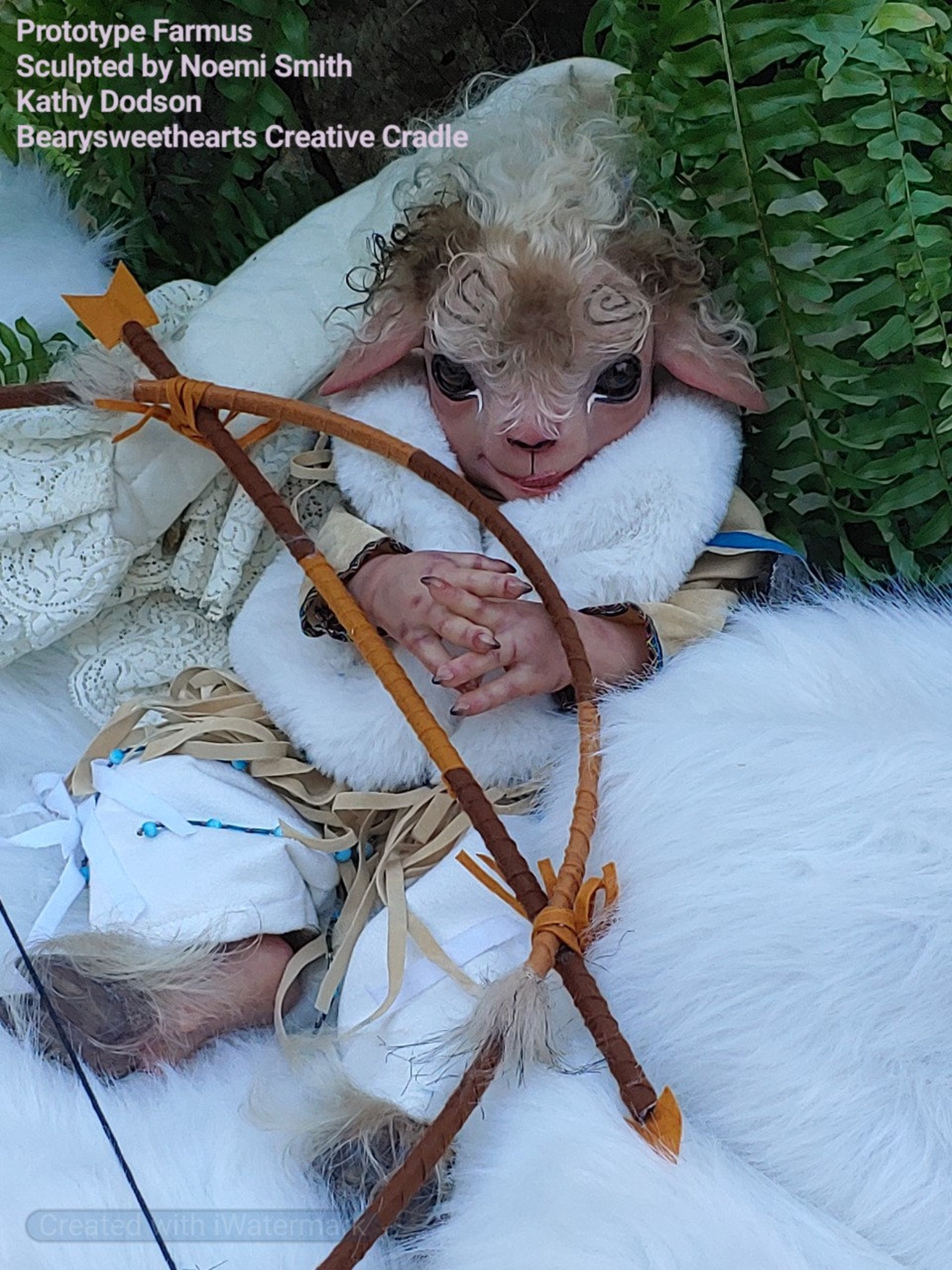 Alternative Reborn Vinyl Kit Farnus the Baby Satyr Goat - Etsy