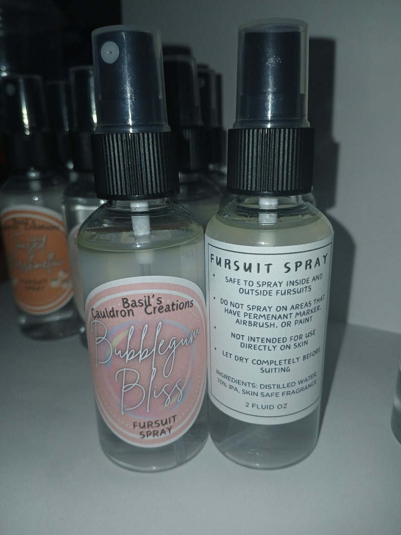 Fursuit Spray - Etsy