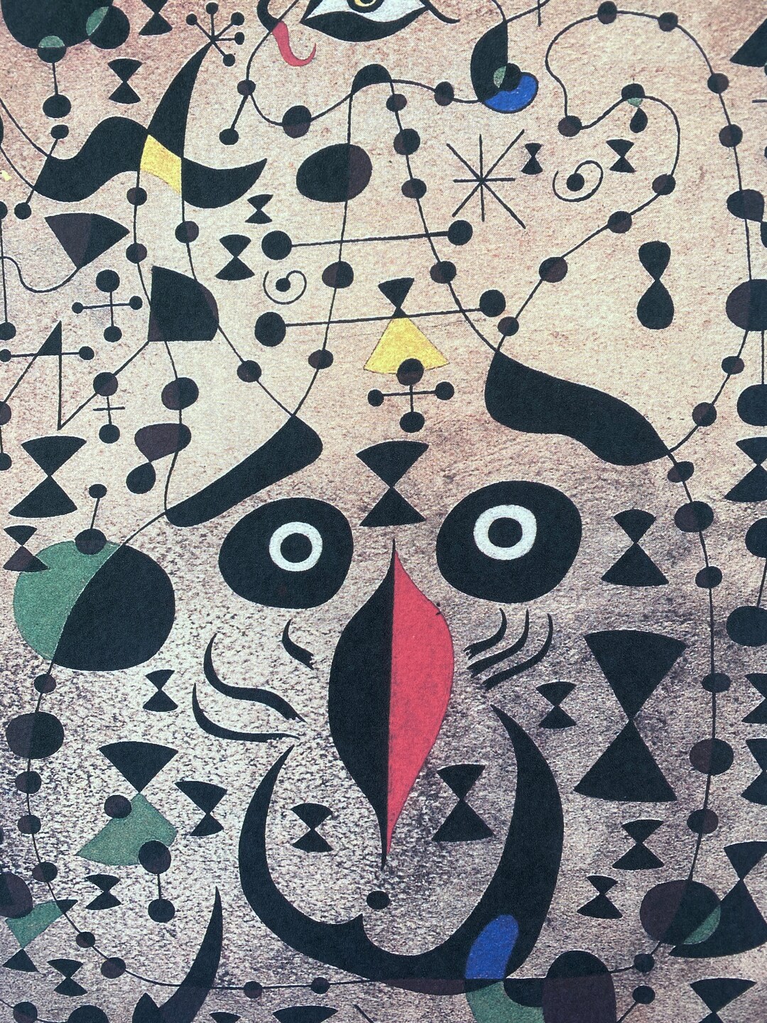 Joan Miro Lithography, Signed, Top Wall Art - Etsy