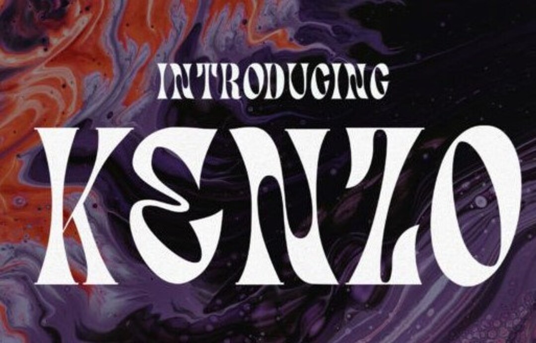 Kenzo Font, Calligraphy Font, Cricut Fonts, Wedding Font, Modern Font ...