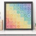 Rainbow Cross Stitch Patchwork Sampler Xstitch Quaker Ornament Pattern ...