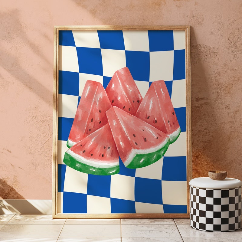 Watermelon Poster - Etsy