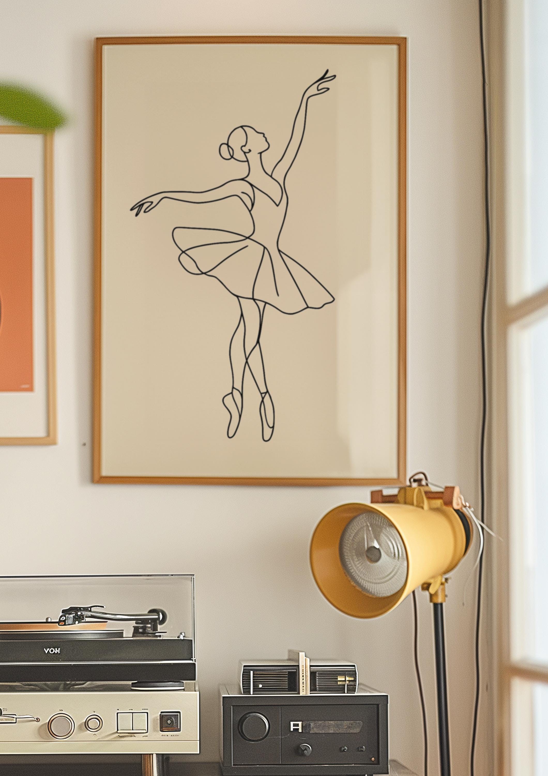 Set of 6 Minimalist Line Prints, Minimalist Lines Art, Preppy Wall Art ...