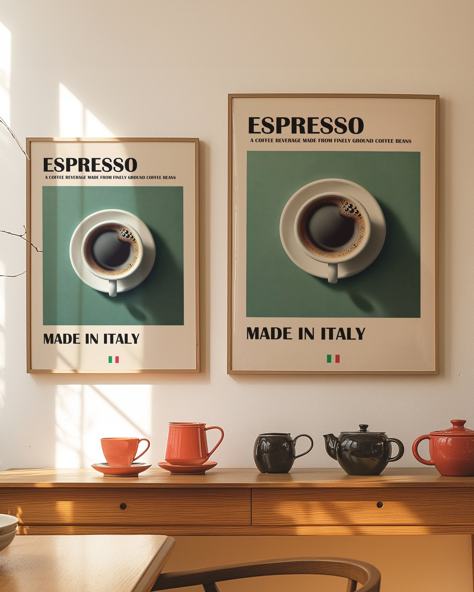 Coffee Print, Italian Espresso Digital Print, Coffee Wall Art, Trendy ...