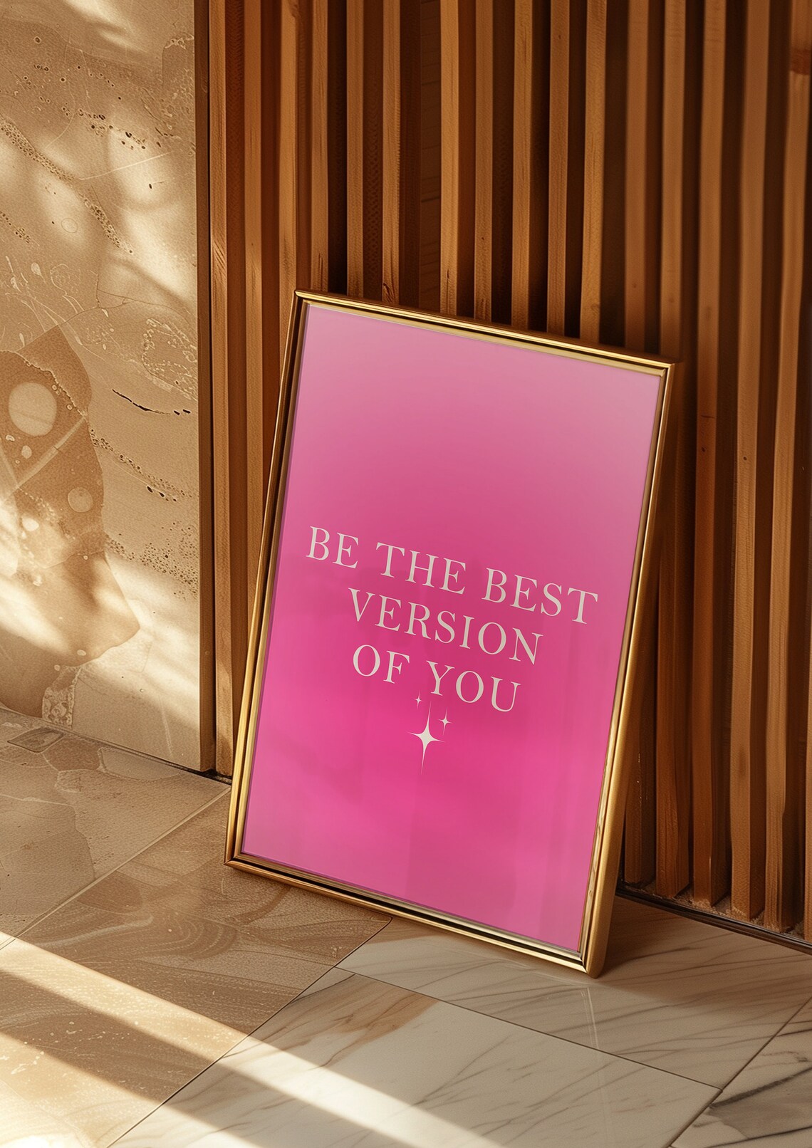 Be the Best Version of You Print, Digital Download, Motivational Quotes ...