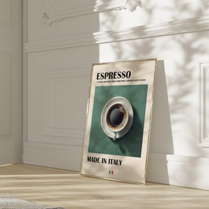 Coffee Print, Italian Espresso Digital Print, Coffee Wall Art, Trendy ...