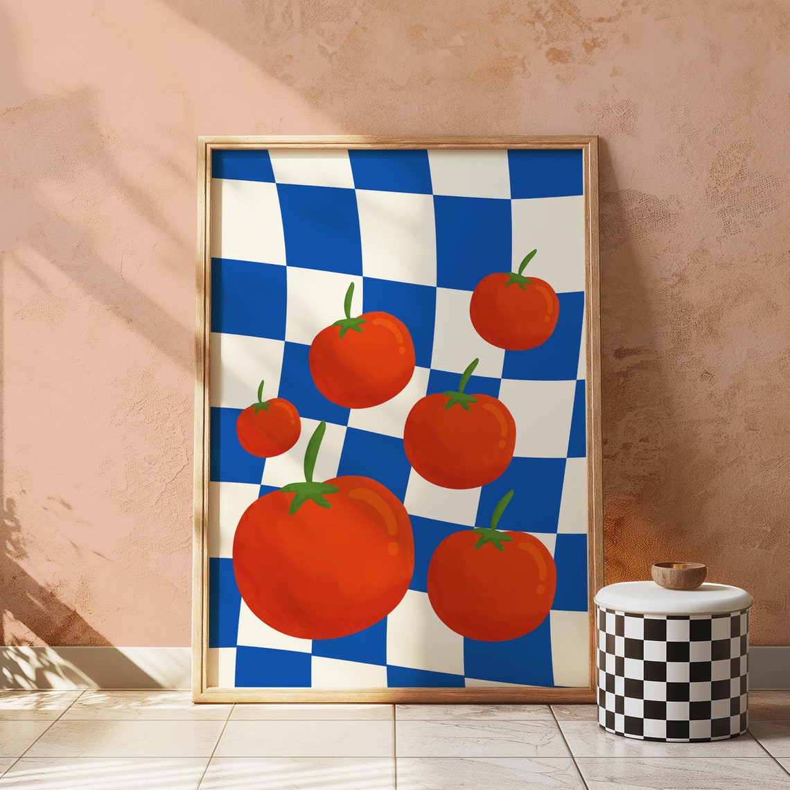Set of 3 Fruits Wall Art, Preppy Poster, Digital Print, Fruits ...