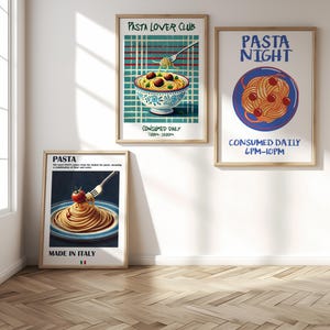 Set of 25 Kitchen Prints, Kitchen Wall Art, Preppy Wall Art, Digital ...