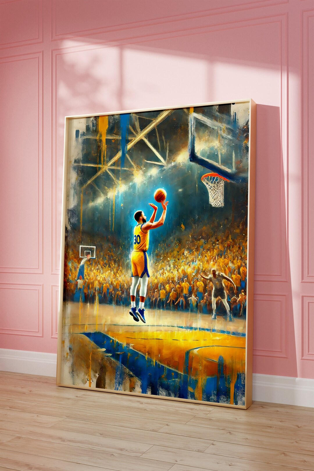 Basketball Poster, Basketball Print, Basketball Player Poster, Sports ...