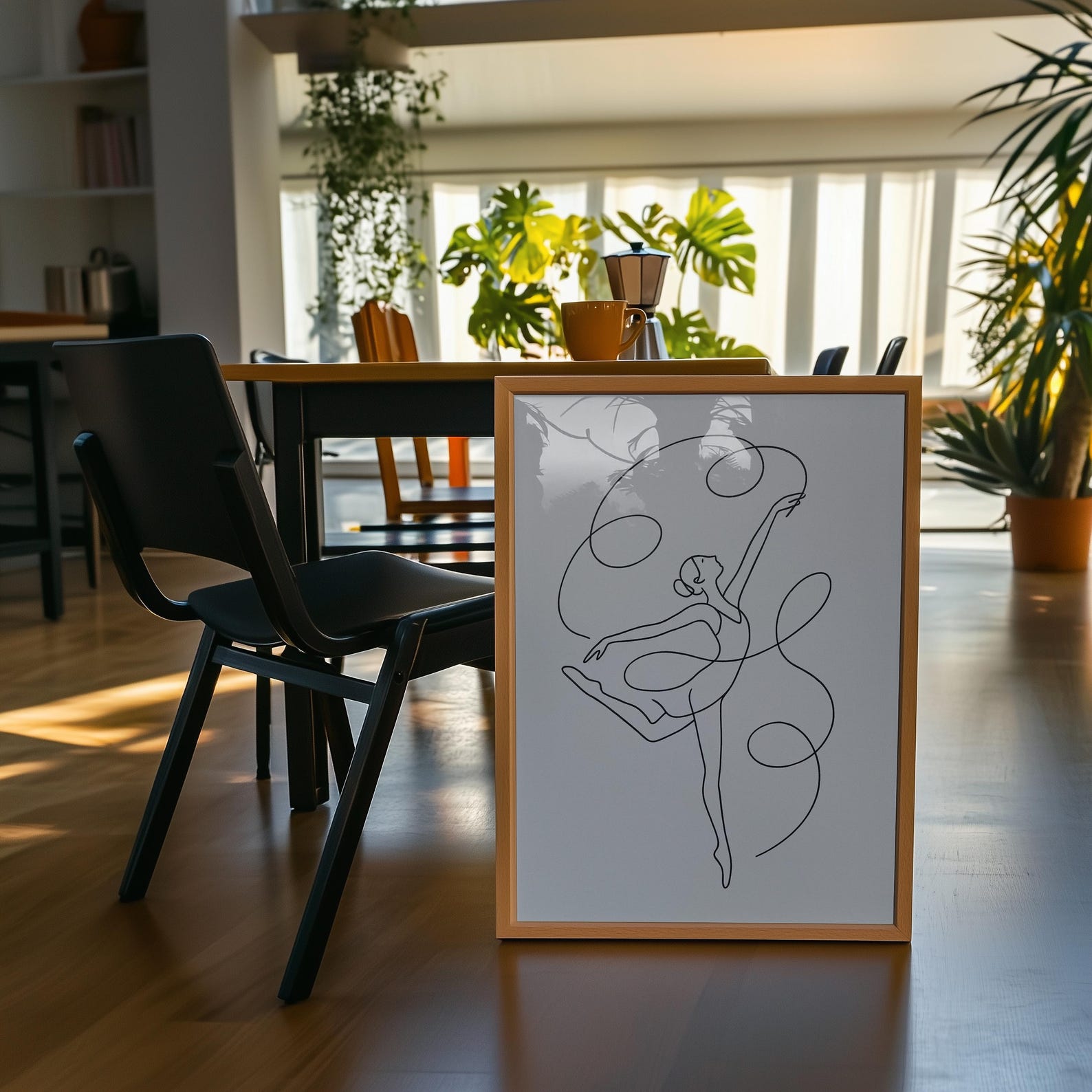 Set of 6 Minimalist Line Prints, Minimalist Lines Art, Preppy Wall Art ...